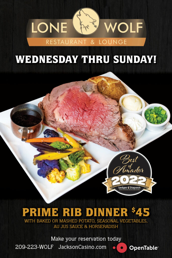 Lone Wolf Restaurant & Lounge - Jackson Rancheria Casino Resort