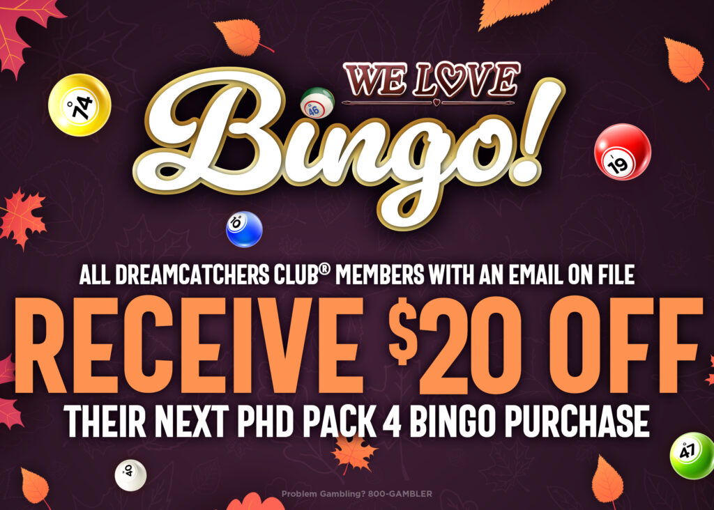 We Love Bingo - Jackson Rancheria Casino Resort